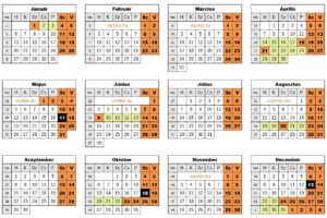 Munkaszüneti napok 2025 naptár, szabadságtervező táblázat | vizzitor.hu